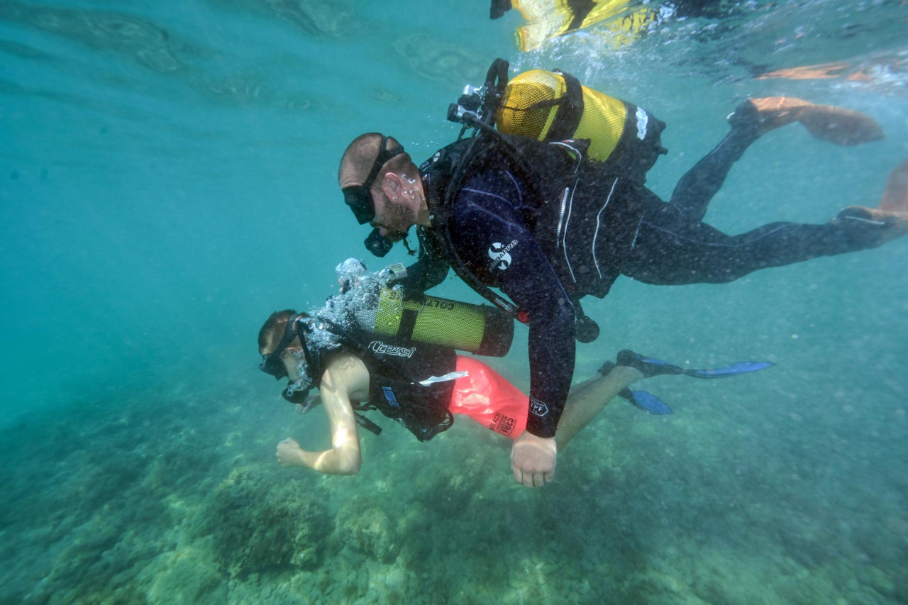 The AqUA Underwater Trail in Bale – Adriatic Underwater Academy